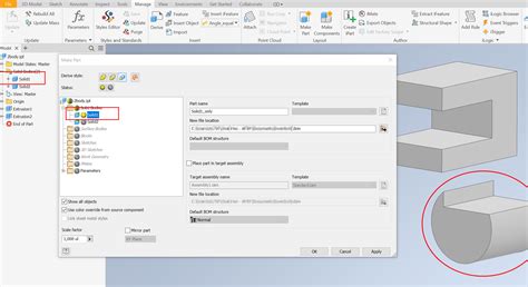 Solved Extract Selection From Volume Part Autodesk Community