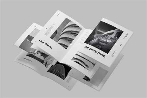 Architecture Minimalist Portfolio Fashion Deisgn Template Editable Magzine Template Interior
