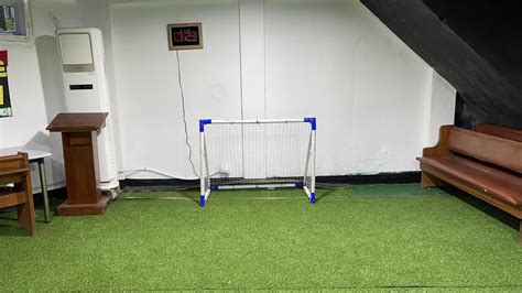 다음세대를 위한 미니축구장 오픈했어요 지하 비전홀 갤러리