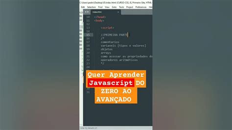 Aprenda Javascript Do Zero Ao Avançado Youtube