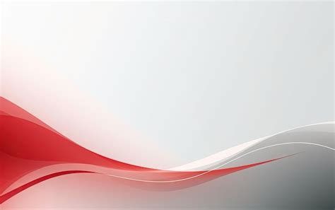 Premium Photo Ultra Minimalistic Red Lines Ppt Background On Simple White Paper