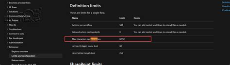 Invalid Expression Power Automate Expression Max Character Limit In Power Automate Limits And
