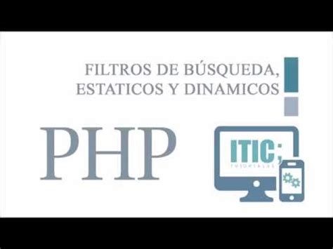 Filtrar Datos Con PHP Y MySQL Tutorial Práctico MySQL YA