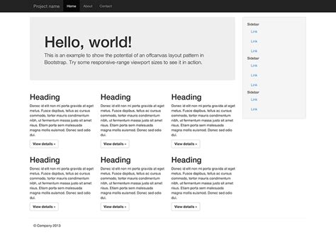 Getting Started Bootstrap 3 0 2 Documentation BootstrapDocs