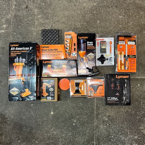 Lyman Brass Smith All American 8 Turret Reloading Kit Guntickets [10 Spot] Gunbros