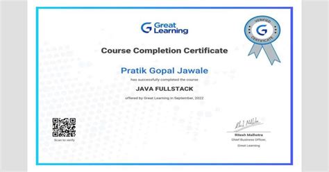 Pratik Jawale On Linkedin Pratik Gopal Jawale Successfully Completed