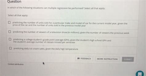solved question in which of the following situations can