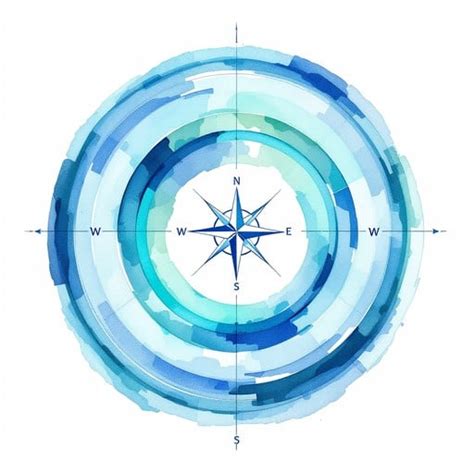 Free Compass Timeline Flow Image Watercolor Compass Timeline