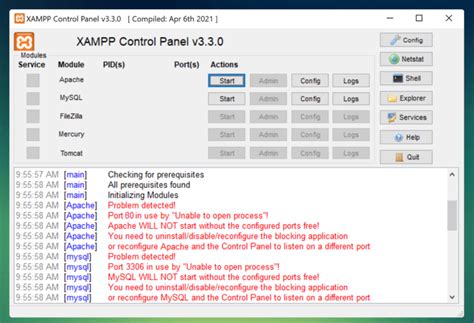 Error De Puertos Xampp Norvic Software