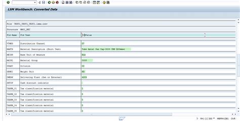 Issue With Batch Recording Method In Lsmw Sap Community