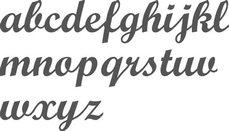MyFonts Connected Scripts