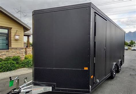 8x16 85x16 Utv Blackout Enclosed Trailer All Aluminum Xpress 2027
