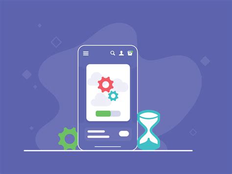 Smartphone System Update Vector Concept Flat Design Vector Art At Vecteezy