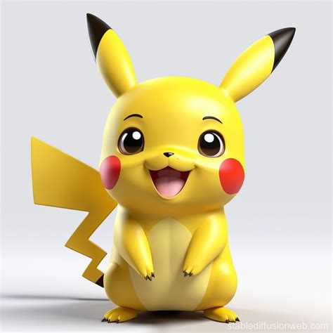 Description For Pikachu Stable Diffusion Online
