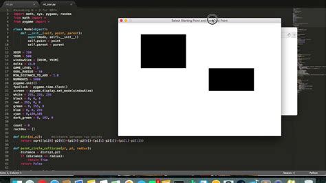 rrt star rrt path planning algorithm python code youtube