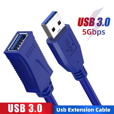 Usb Male To Female Extension Cable M High Speed Gbps Transfer Rate Plug And Play Daraz Pk