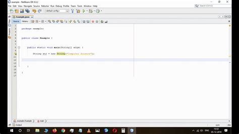 Run Java Program String Initialization And Display For Beginners Youtube