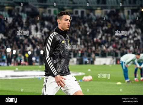 Cristiano Ronaldo Of Juventus During The Champions League Match