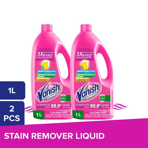 Buy Vanish Color Safe Fabric Liquid Stain Remover 2x1l Online In
