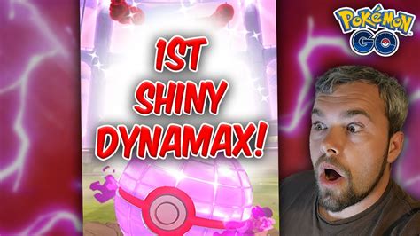 My 1st Shiny Dynamax Pokémon Over 100 Max Battles And This Is What We