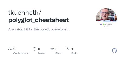 Github Tkuenneth Polyglot Cheatsheet A Survival Kit For The Polyglot Developer