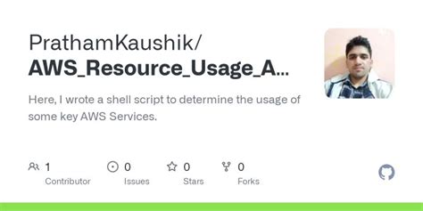 Pratham Kaushik On Linkedin Github Prathamkaushikawsresourceusageanalyzer Here I Wrote