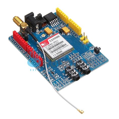 SIM900 Quad Band GPRS GSM Shield Development Board For Arduino RoboticX