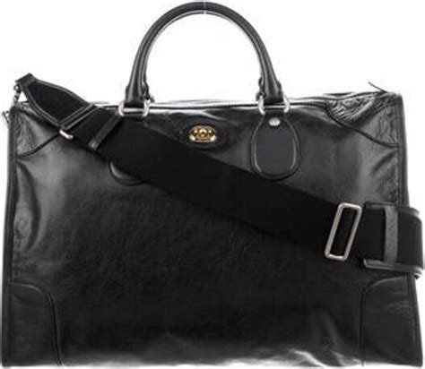 Gucci Leather Duffle Bag Shopstyle