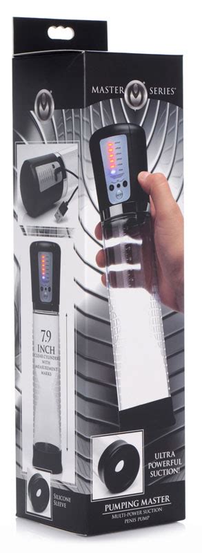 Pumping Master Multi Power Suction Penis Pump O Kinky