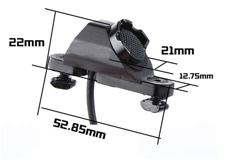 Hot Button Switch Keymod And M Lok Rail 2 5 Modlite Plug Black Us Airsoft Inc