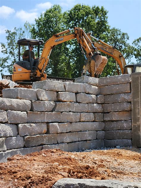 Excavation Concrete Construction Retaining Walls