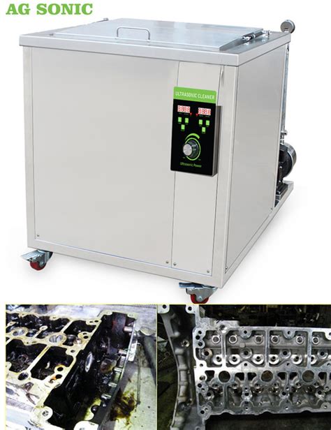 실린더 맨 위 방열기 부속을 위한 자동 산업 초음파 세탁기술자 80l 탱크