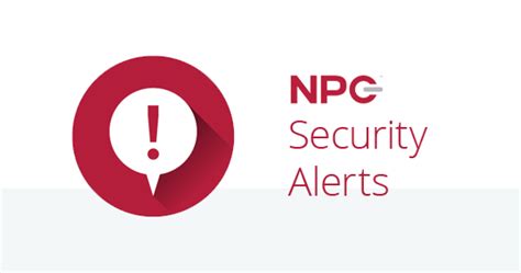 Npc Security Alerts Npc Dataguard