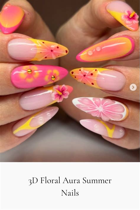 30 Aesthetic Summer Nail Designs And Summer Nail Colors To Try Pennalife