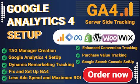 setup ga4 server side ecommerce tracking via gtm by designdehub fiverr