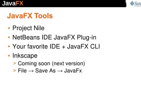 Javafx Overview