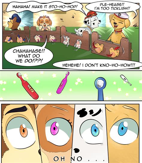 Skye Marshall And Chase Paw Patrol Drawn By Candyclumsy Danbooru