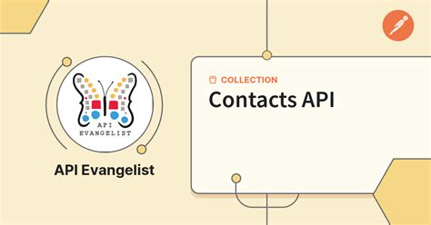 Contacts Api Get Started Postman Api Network