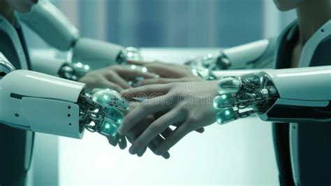 Robotic Arms Engaged In Synchronized Assembly Stock Illustration Illustration Of Production