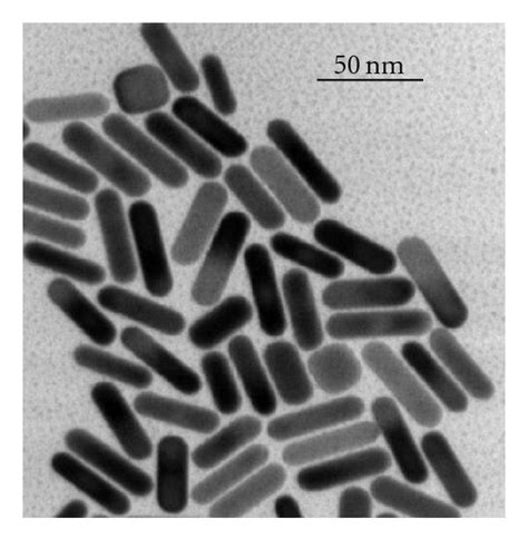 A Absorption Spectra Of Gold Nanorods With Aspect Ratio Ld 4 In