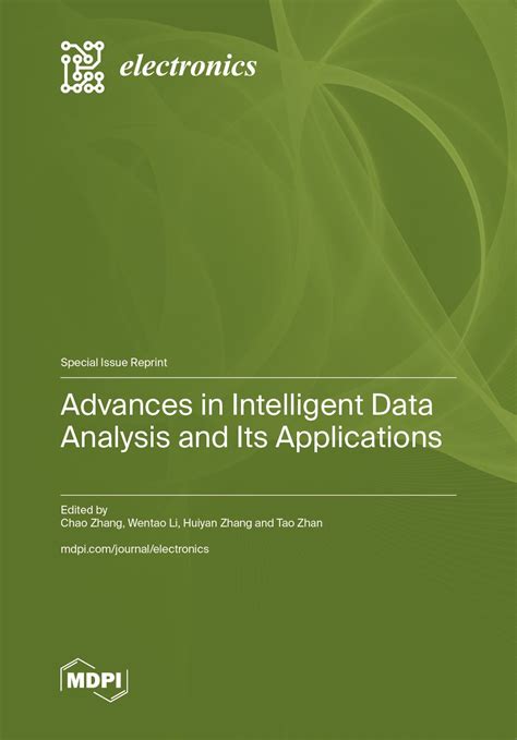 Advances In Intelligent Data Analysis And Its Applications Mdpi Books