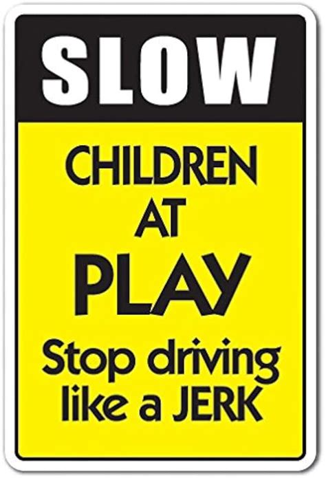 Amazon Com Funny Speed Limit Signs