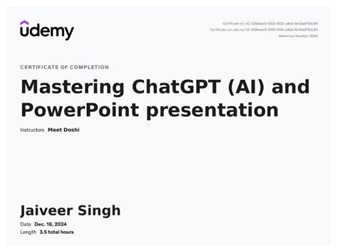 Jaiveer Singh On Linkedin Udemy Ai Presentation Linkdin