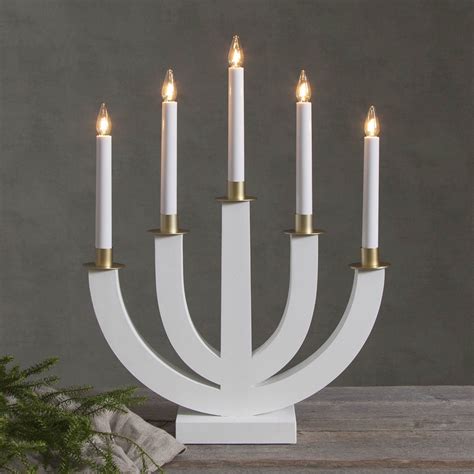 Candelabro Eli Bianco Lampade It