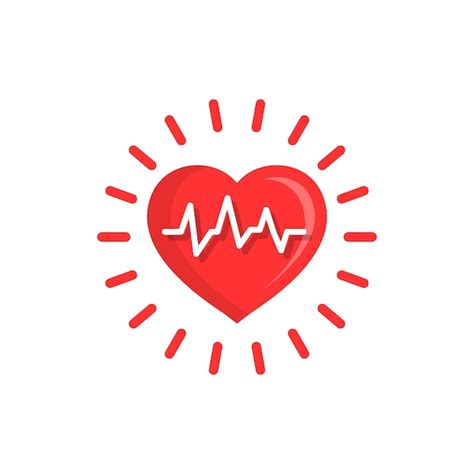 Ícone De Pressão Arterial Em Estilo Simples Monitor De Batimentos
