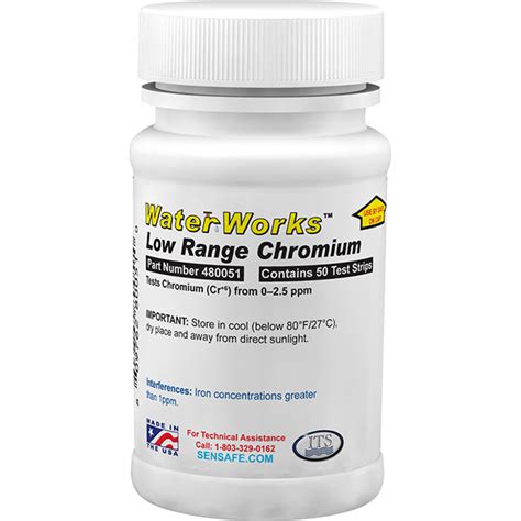 Chromate Chromium Testing Moti Vitality Marketplace Yellow Duck Water Solutions