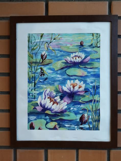 Картина гуашью Пикабу