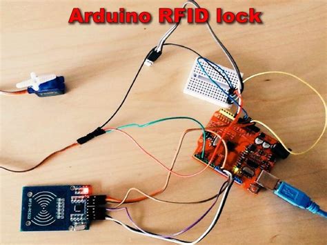 arduino rfid lock with rc522 mifare protocol 13 56 mhz