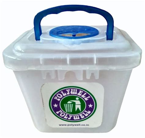 Plastic 6l Polywell Sharp Container Medium At Rs 115 Piece In Jaipur Id 2853174993755