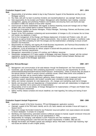 Production Cv PDF